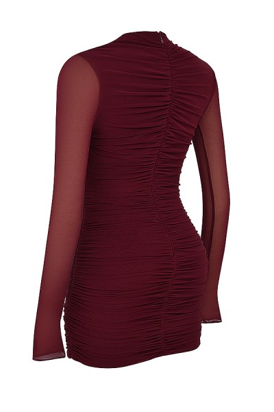 Lucinda Mulberry Cutout Mini Dress – HOUSEOFCB